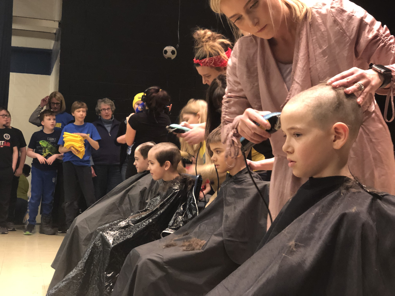 Young students unite to support "Shave for the Brave" - Kicker - Lifestyles