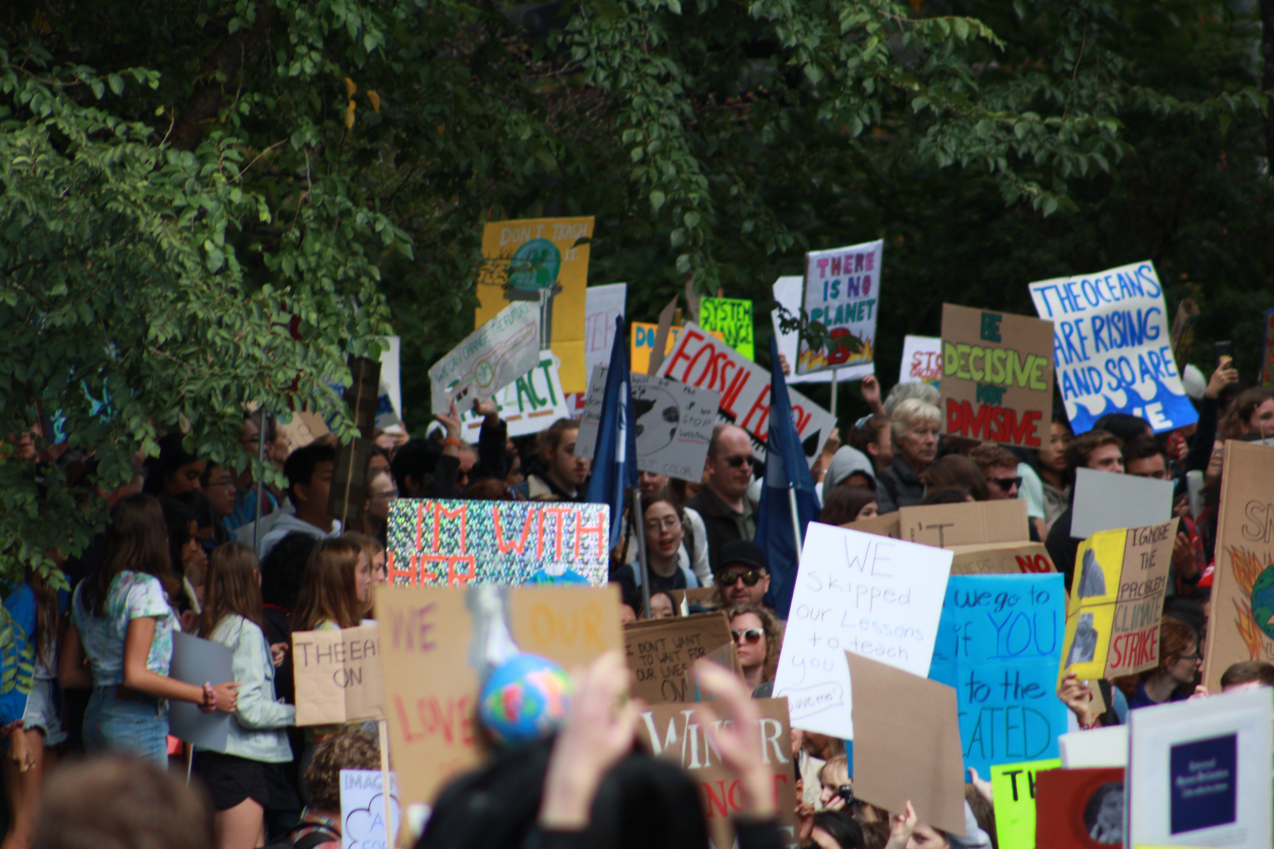 Crowd-with-Signs - Kicker