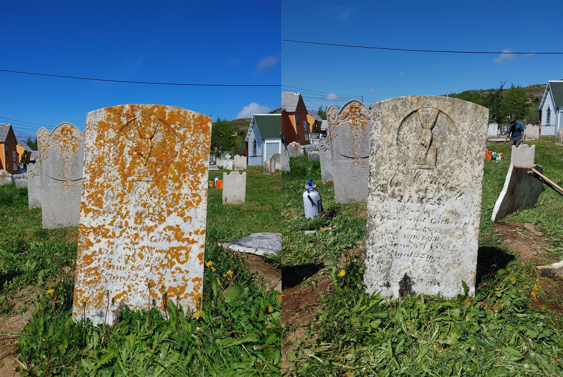 Restoration of St. Paul's Anglican Church cemetery approaching ...
